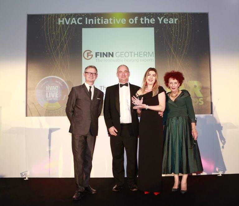 Winner! Finn Geotherm scoops national HVAC award - Finn Geotherm